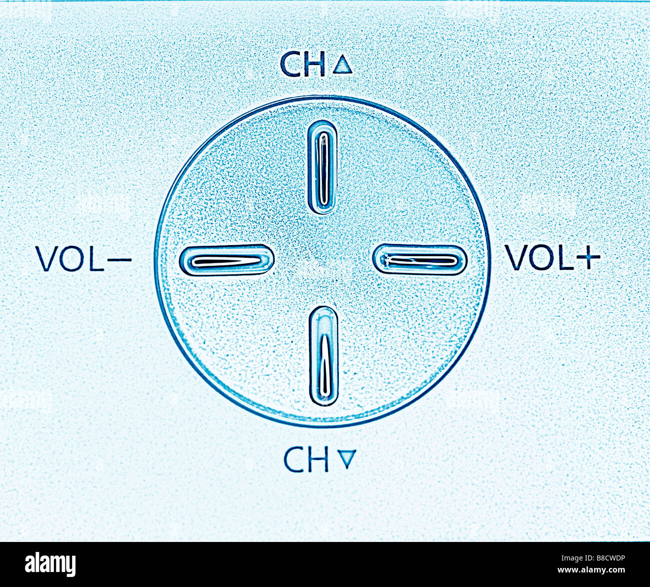 Volume Channel Dial Stock Photo - Alamy