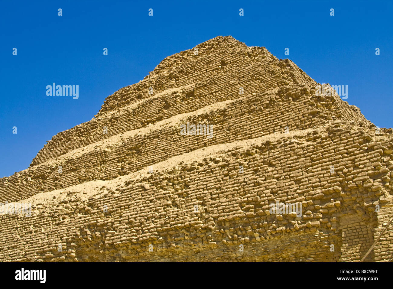 Step Pyramid at Saqqara in Egypt This is the oldest pyramid standing in ...