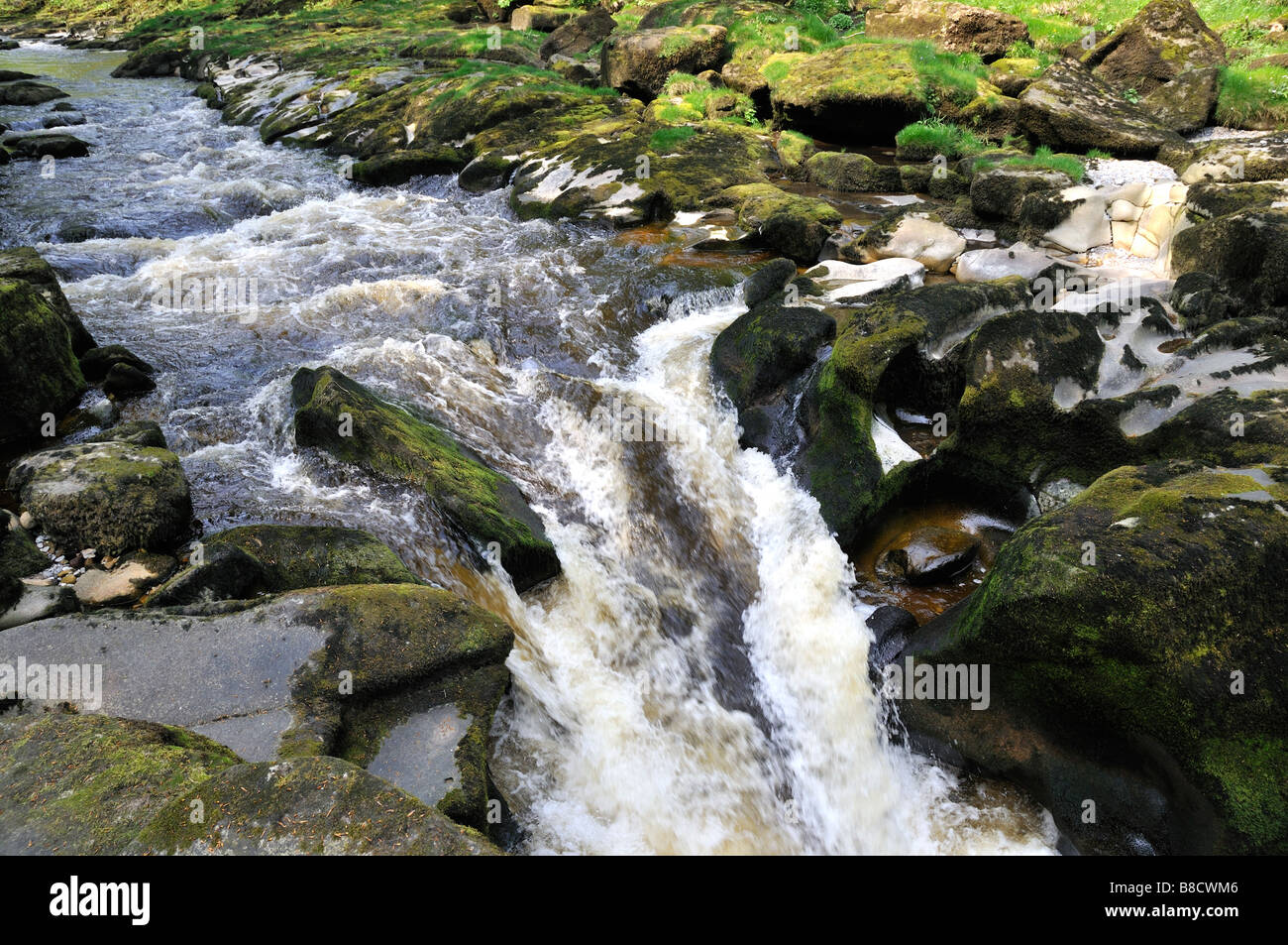 The Deadly but Deceptively Beautiful Strid Waterfall in the valley of ...