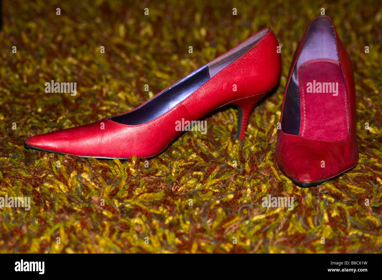 Red and pink heels hi-res stock photography and images - Alamy