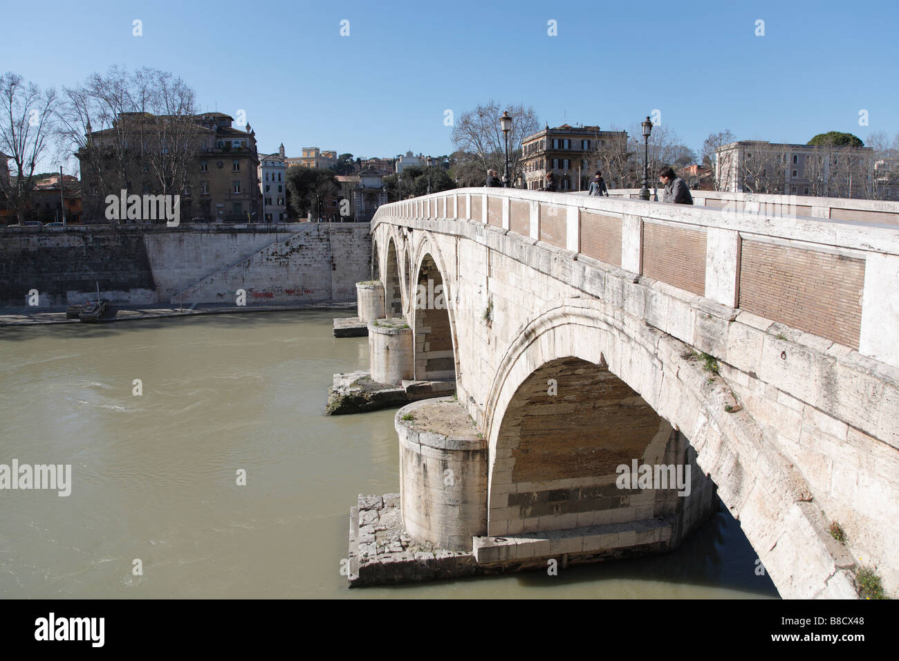 Ponte sisto bridge rome hi-res stock photography and images - Alamy