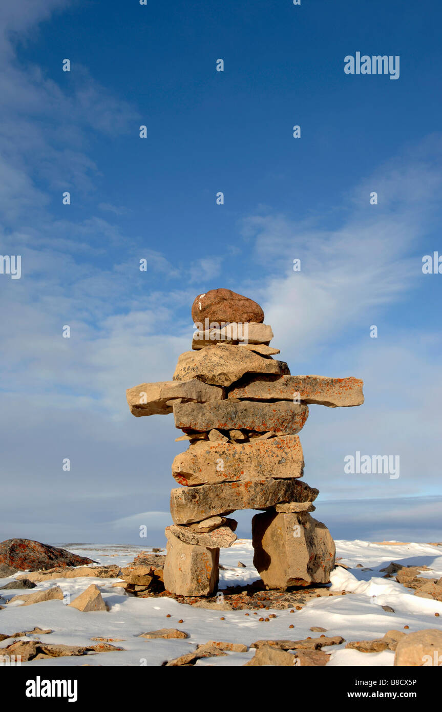 Inukshuk nunavut hi-res stock photography and images - Alamy
