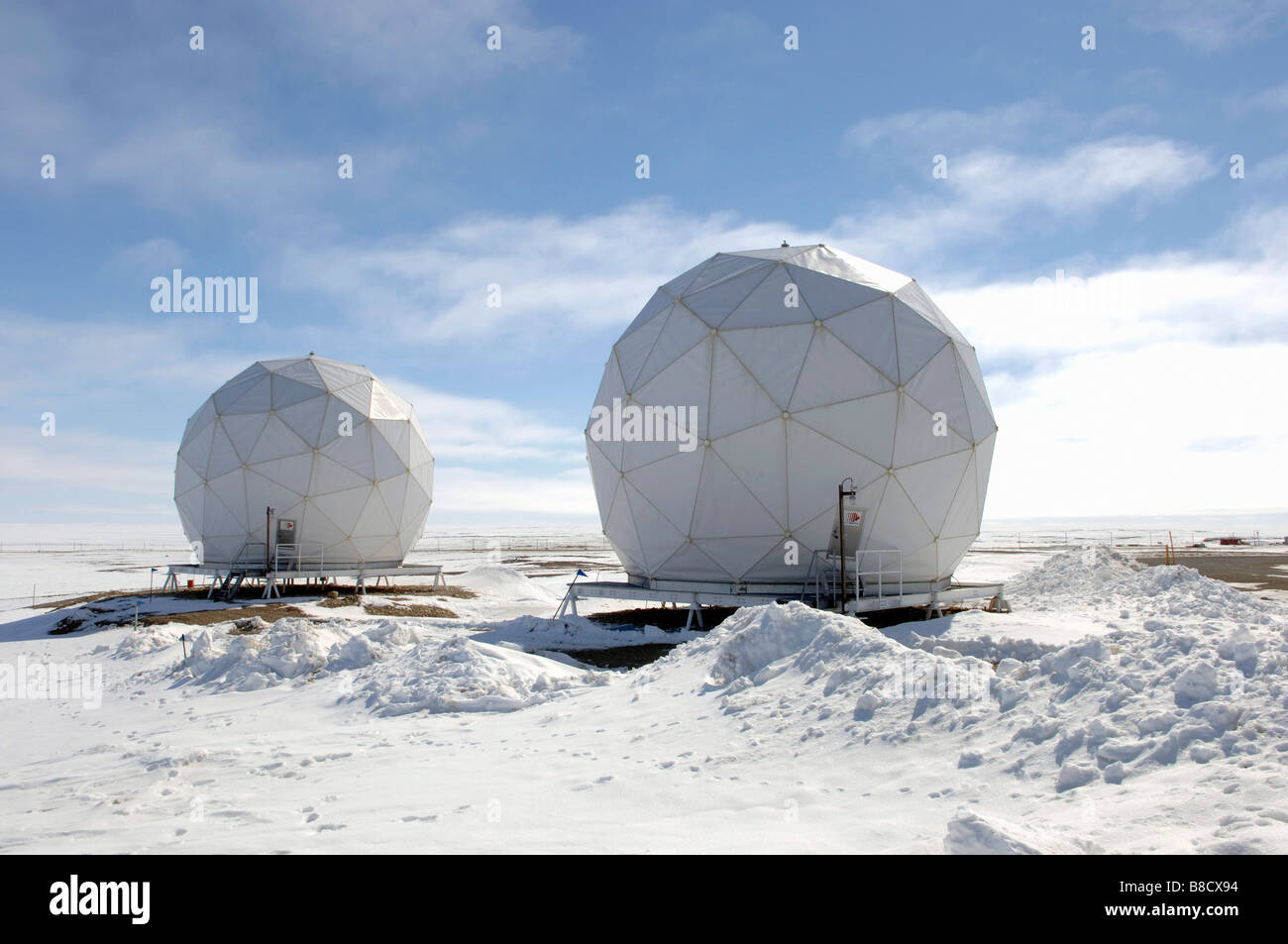 North Warning System Site, Cambridge Bay, Nunavut Stock Photo - Alamy