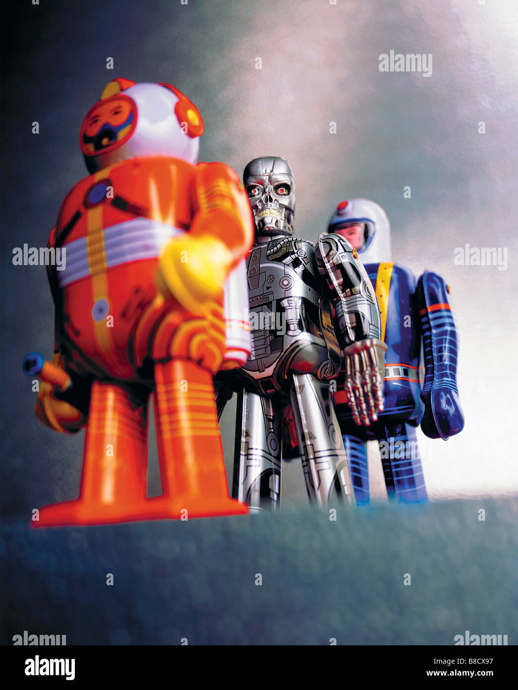 Group of metal figures hi-res stock photography and images - Alamy
