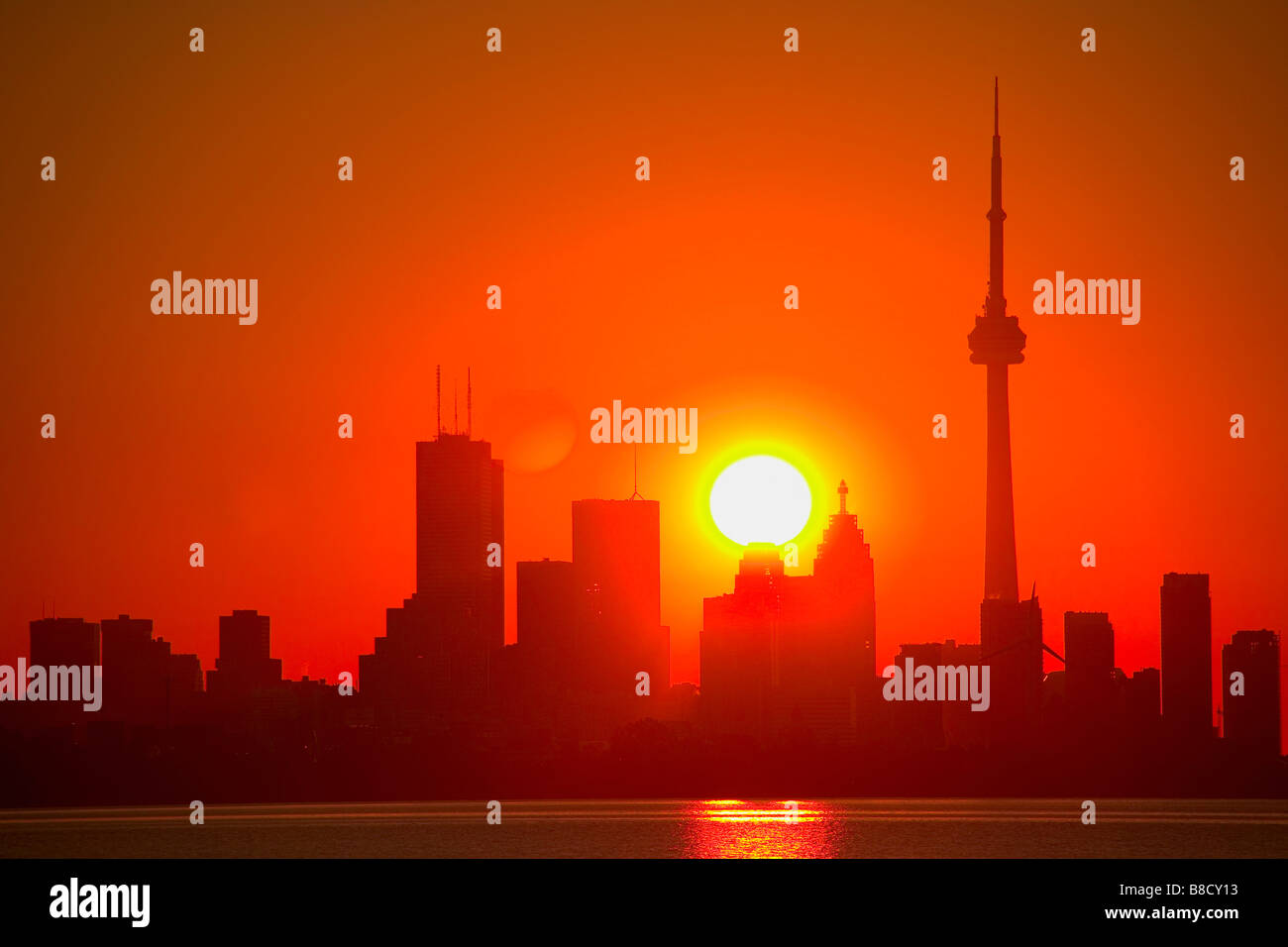Skyline Sunrise, Toronto,Ontario Stock Photo - Alamy