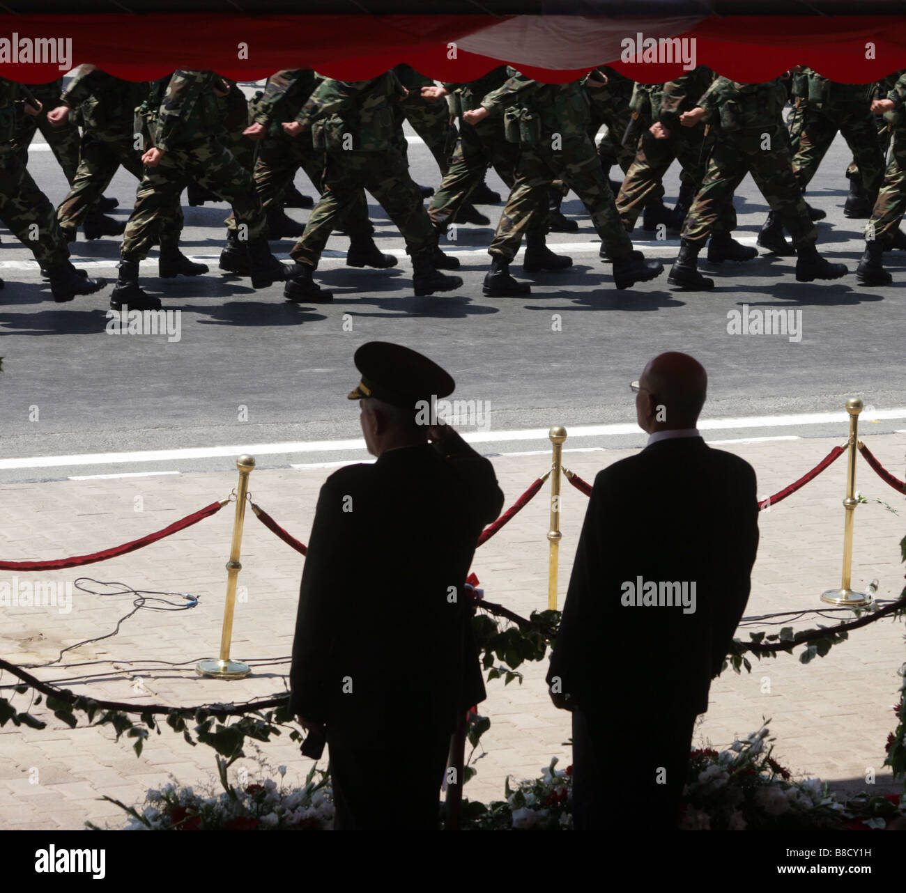 Military parade cyprus hi-res stock photography and images - Alamy