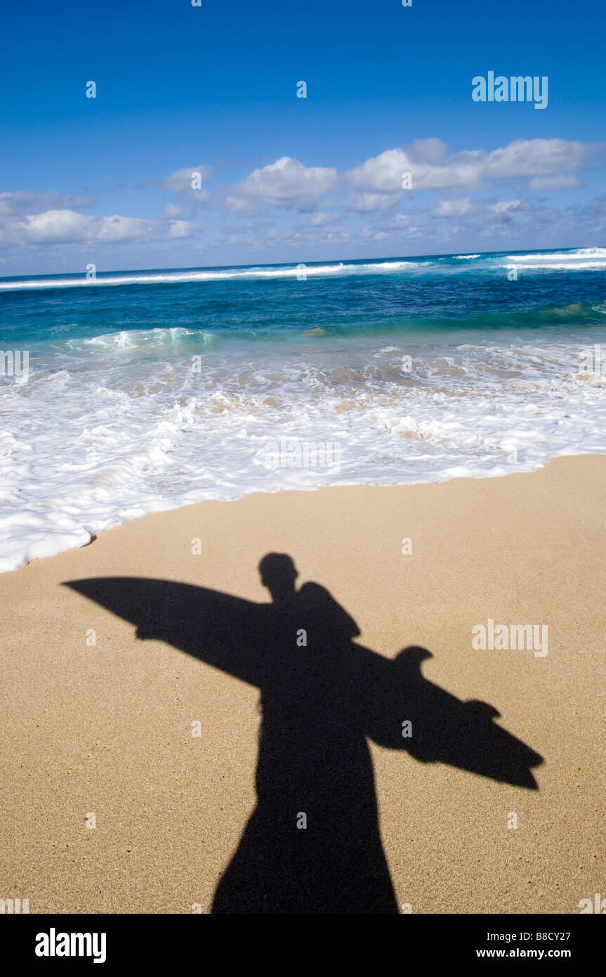 Surfers Shadow Beach, Maui, Hawaii Stock Photo - Alamy
