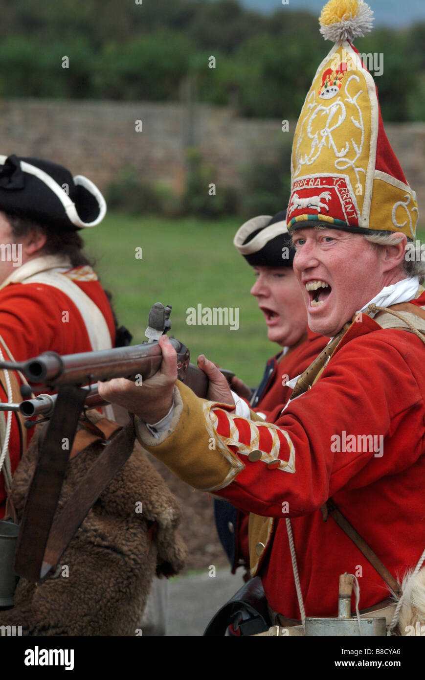 British redcoat soldiers hi-res stock photography and images - Alamy