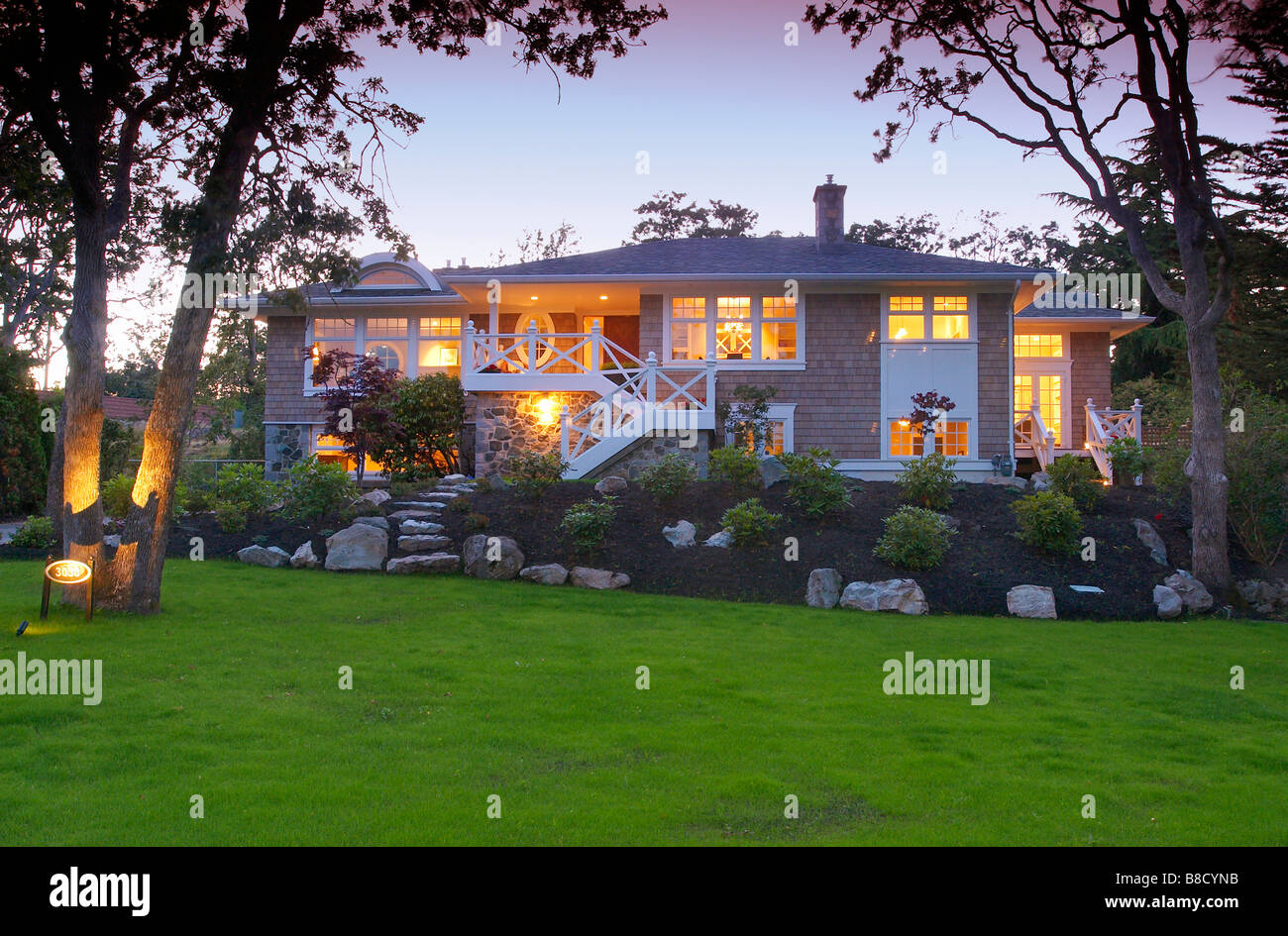 Country House Exterior Stock Photo - Alamy