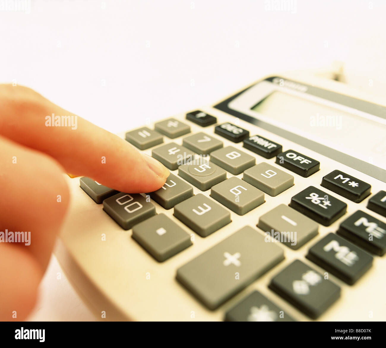 Adding machine hi-res stock photography and images - Alamy
