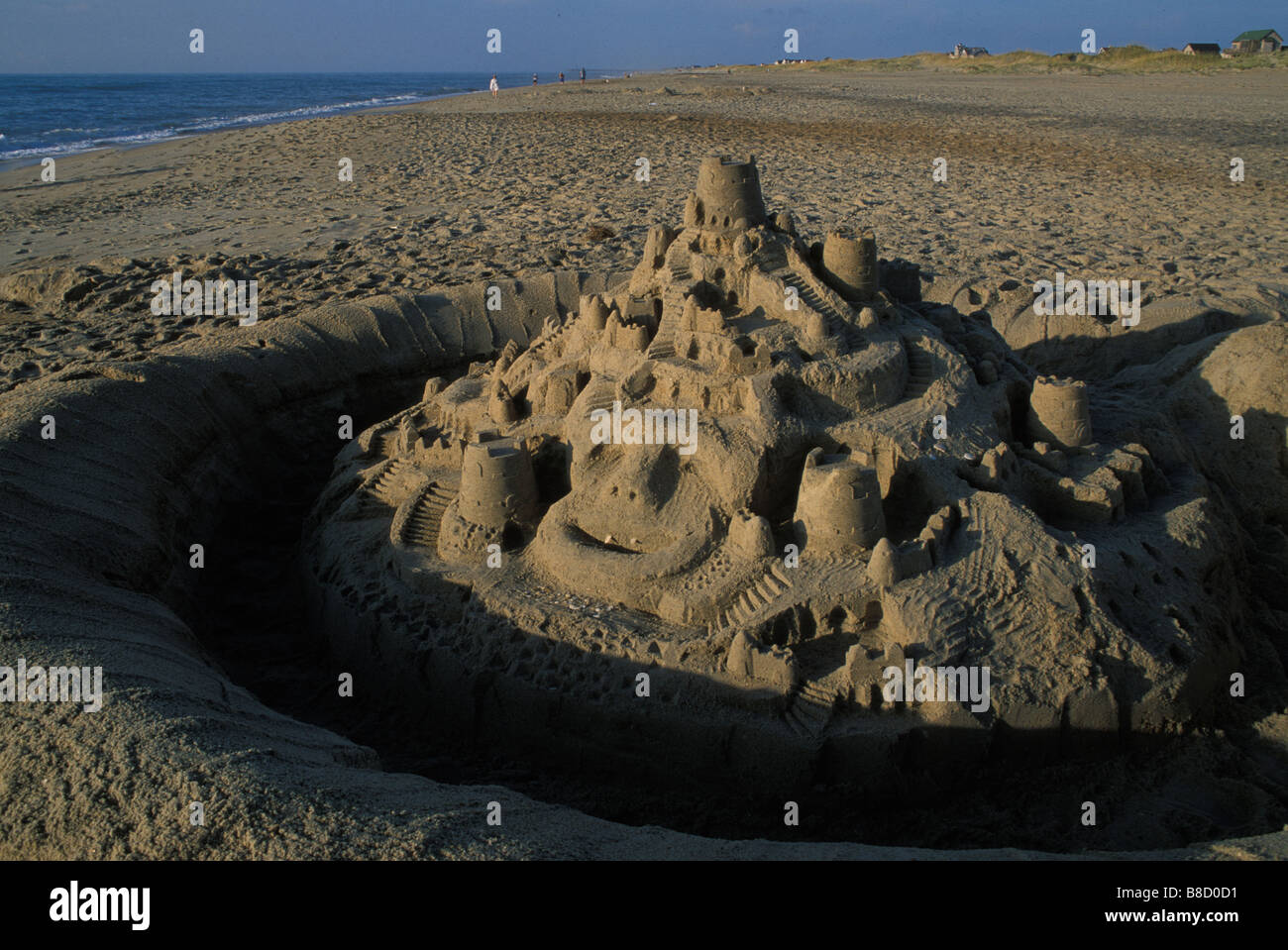 Sand castle dream house, Outer Banks, North Carolina Stock Photo - Alamy
