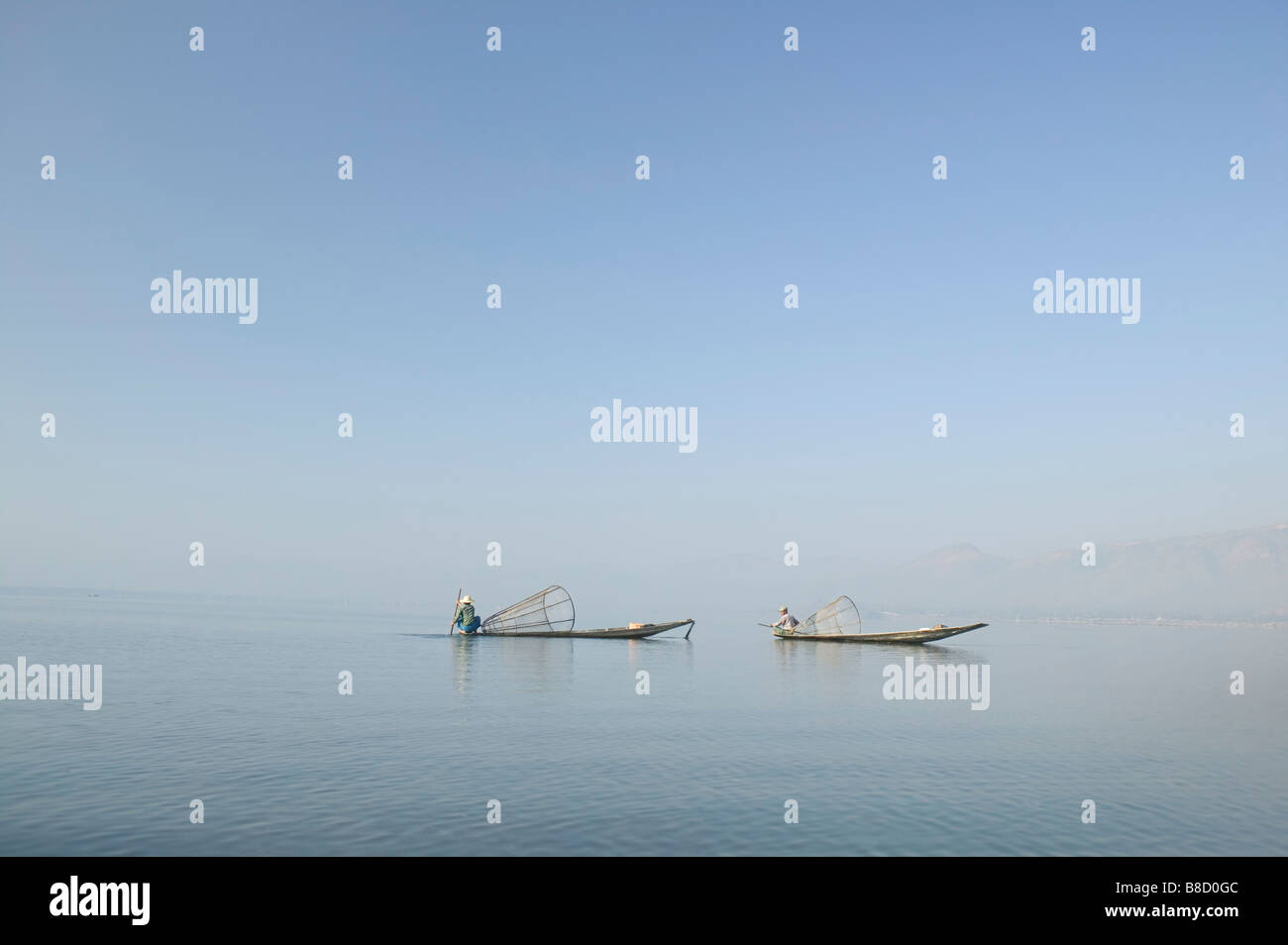 Fishing Boats, Inle Lake, Myanmar (Burma Stock Photo - Alamy