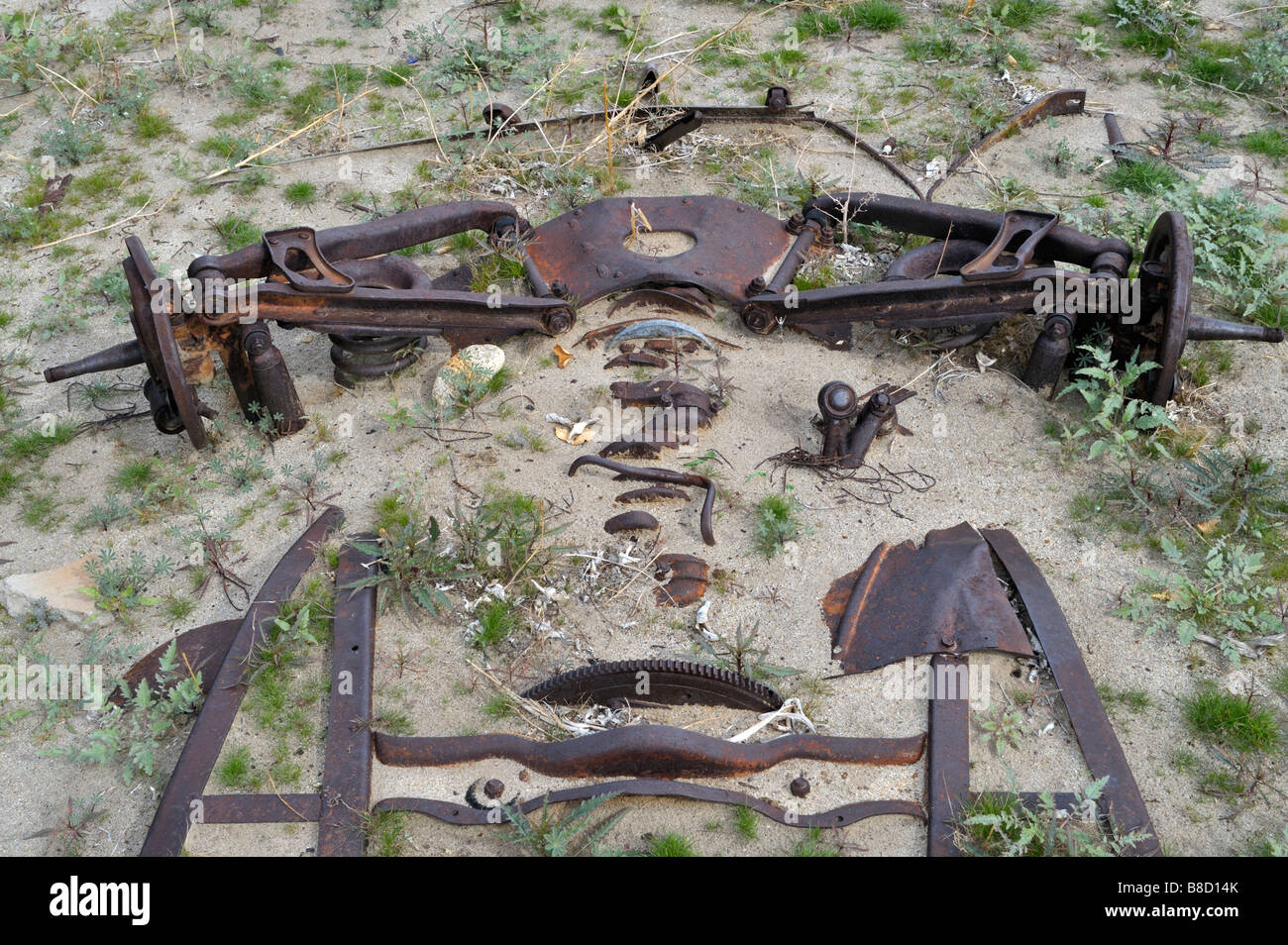 Skeleton car hi-res stock photography and images - Alamy