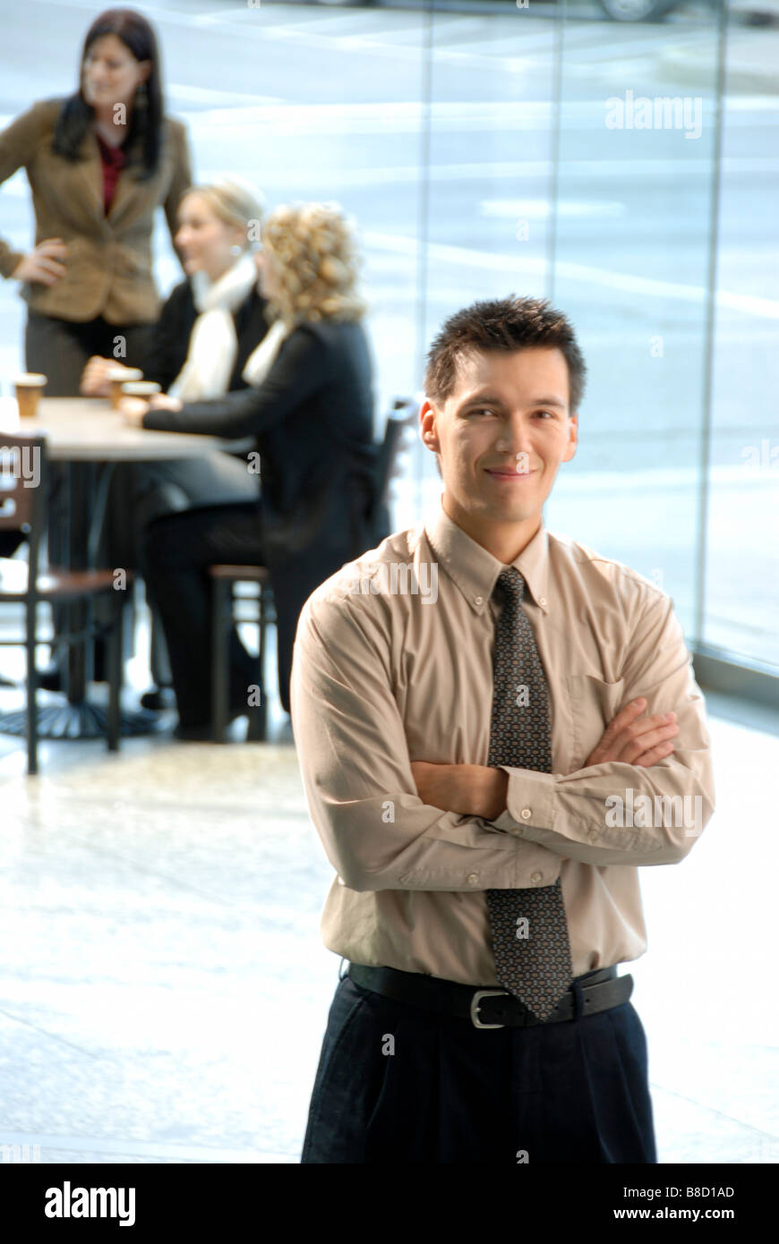 Business Man, Co-workers Background Stock Photo - Alamy