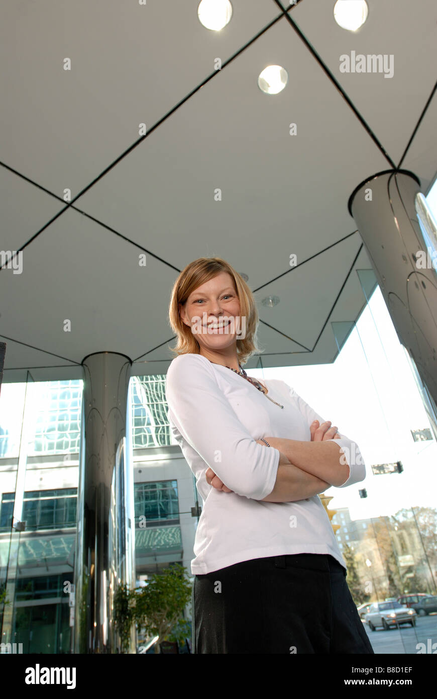 Portrait Business Woman Stock Photo - Alamy