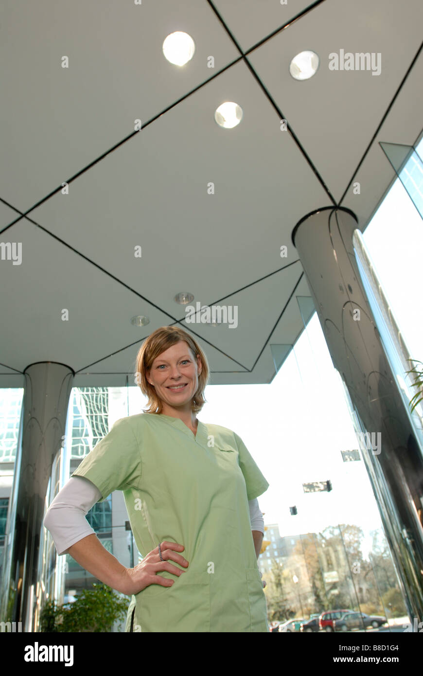 Portrait Health Care Worker Stock Photo - Alamy