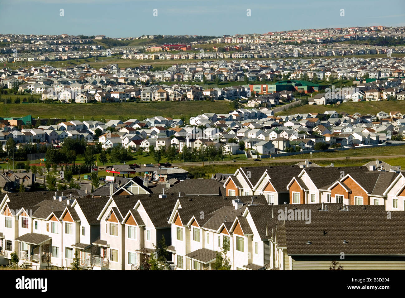 Panorama Hills Subdivision, Calgary, Alberta Stock Photo - Alamy