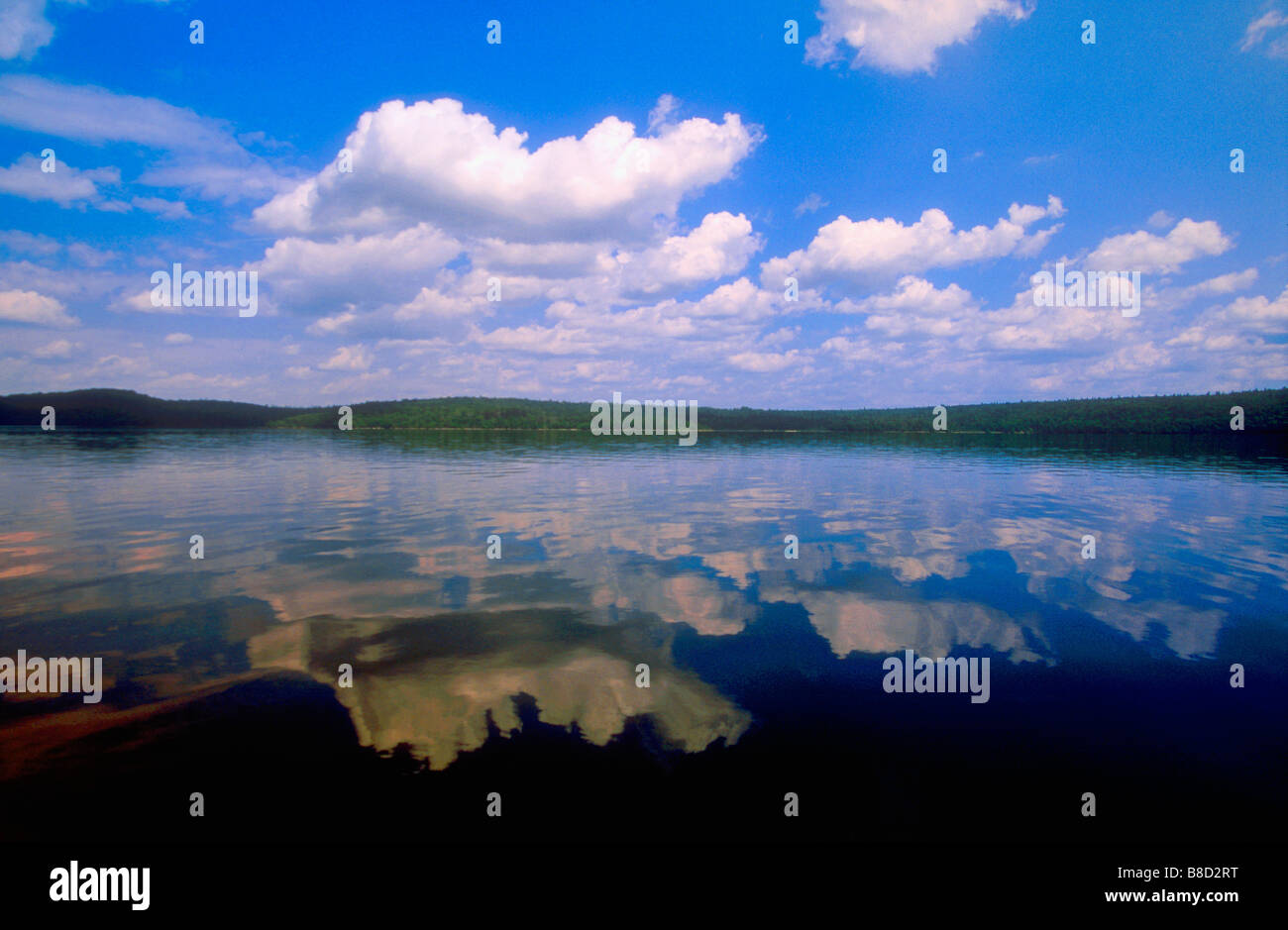 Wakami Lake, Wakami Lake Provincial Park, Chapleau,Ontario Stock Photo ...