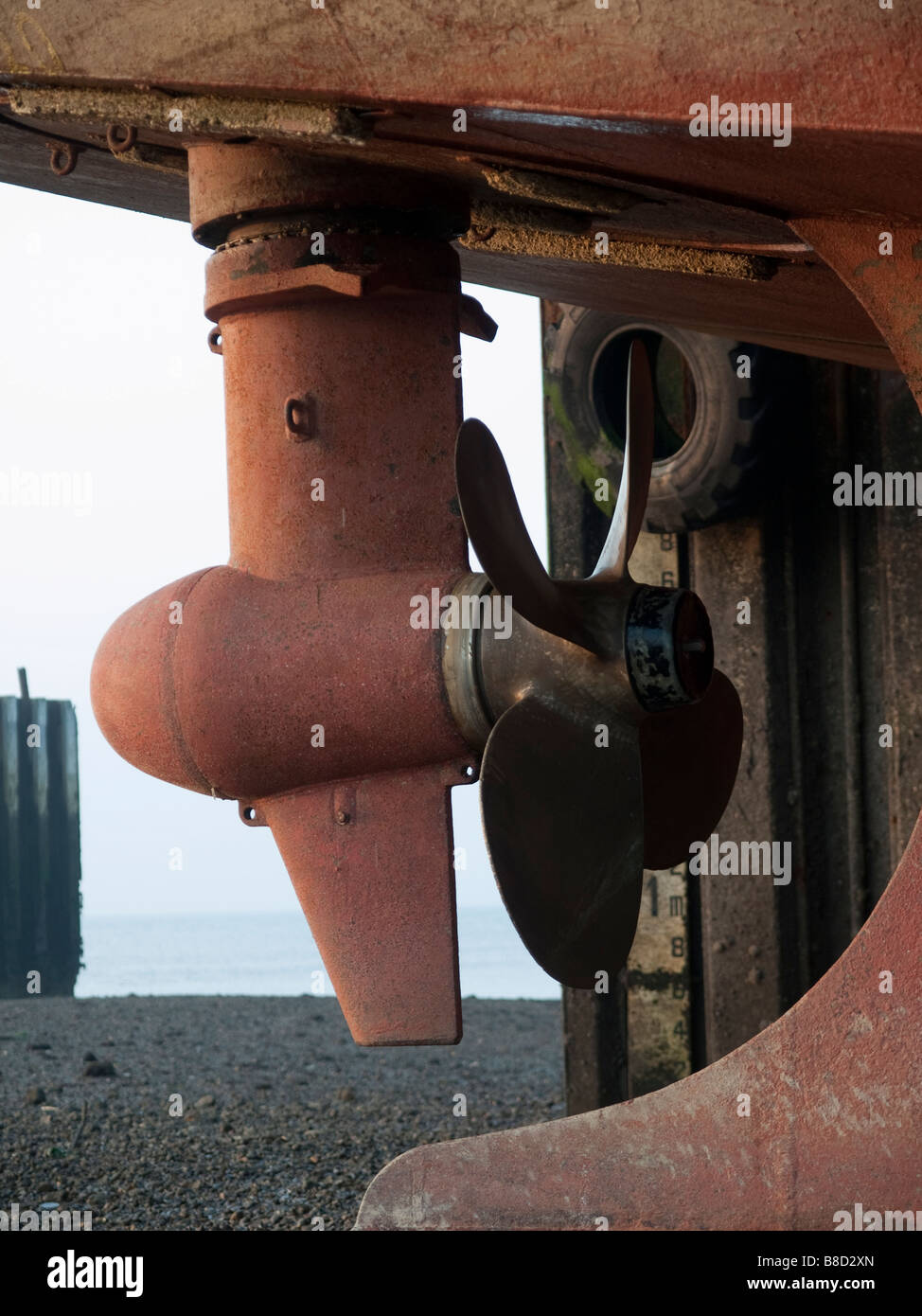 Ship's Propeller, on the shore Stock Photo - Alamy