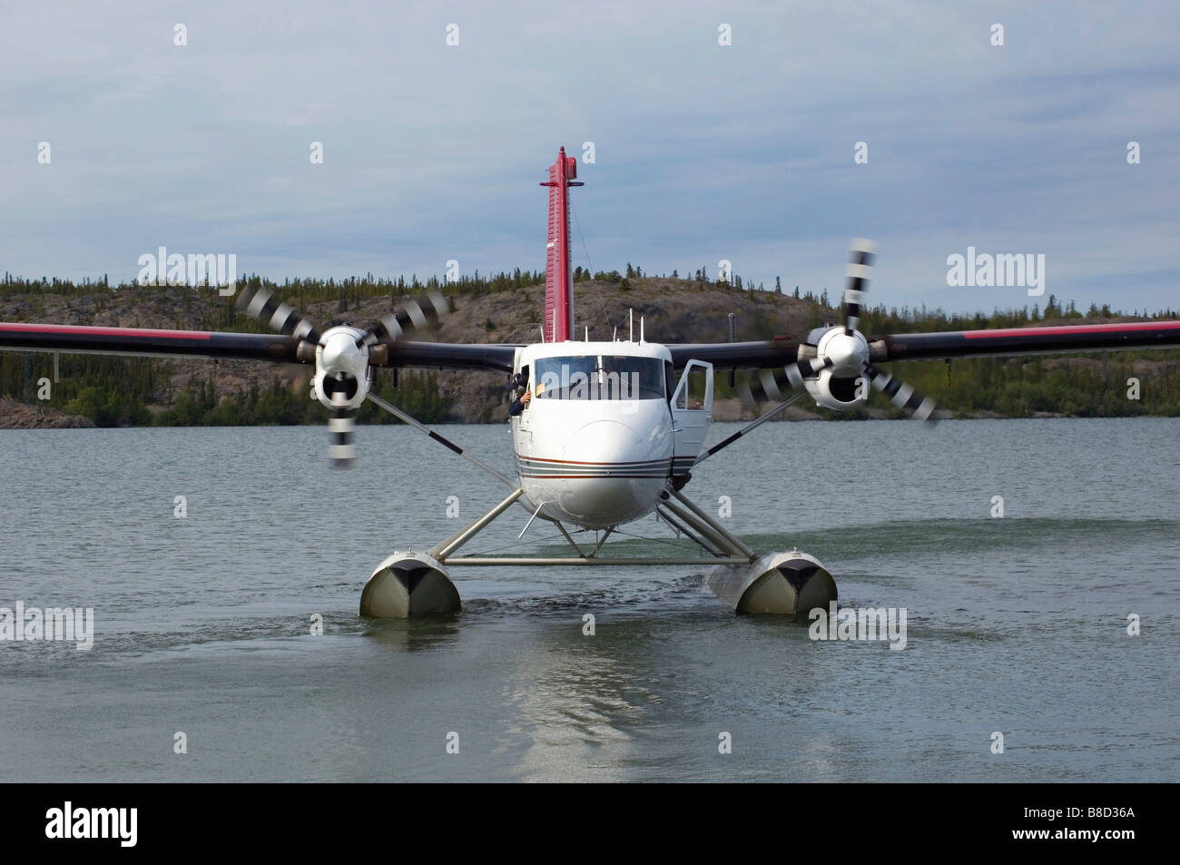 Twin Otter Float Plane, Yellowknife, NT Stock Photo - Alamy