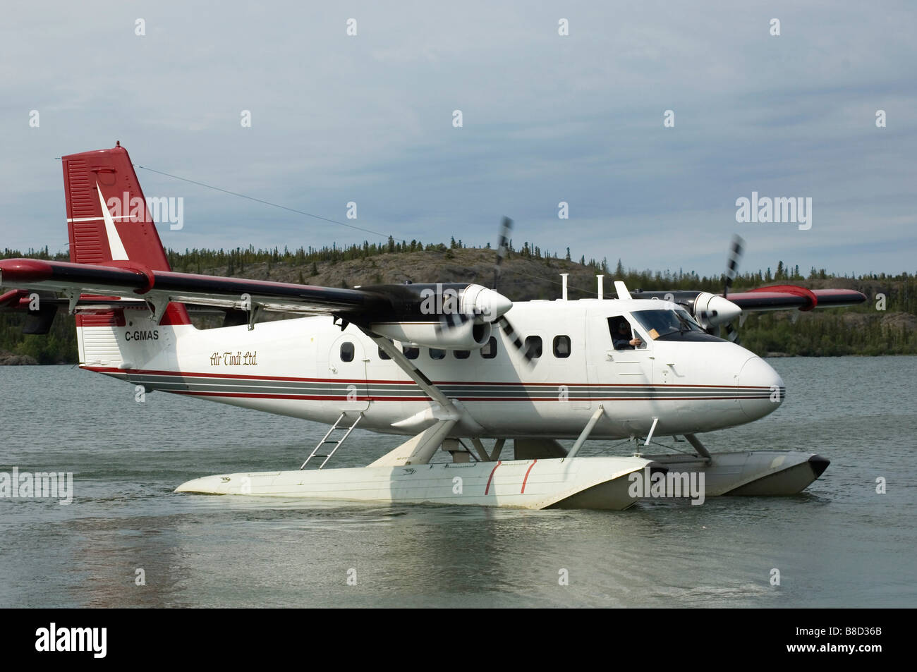 Twin Otter Float Plane, Yellowknife, NT Stock Photo - Alamy