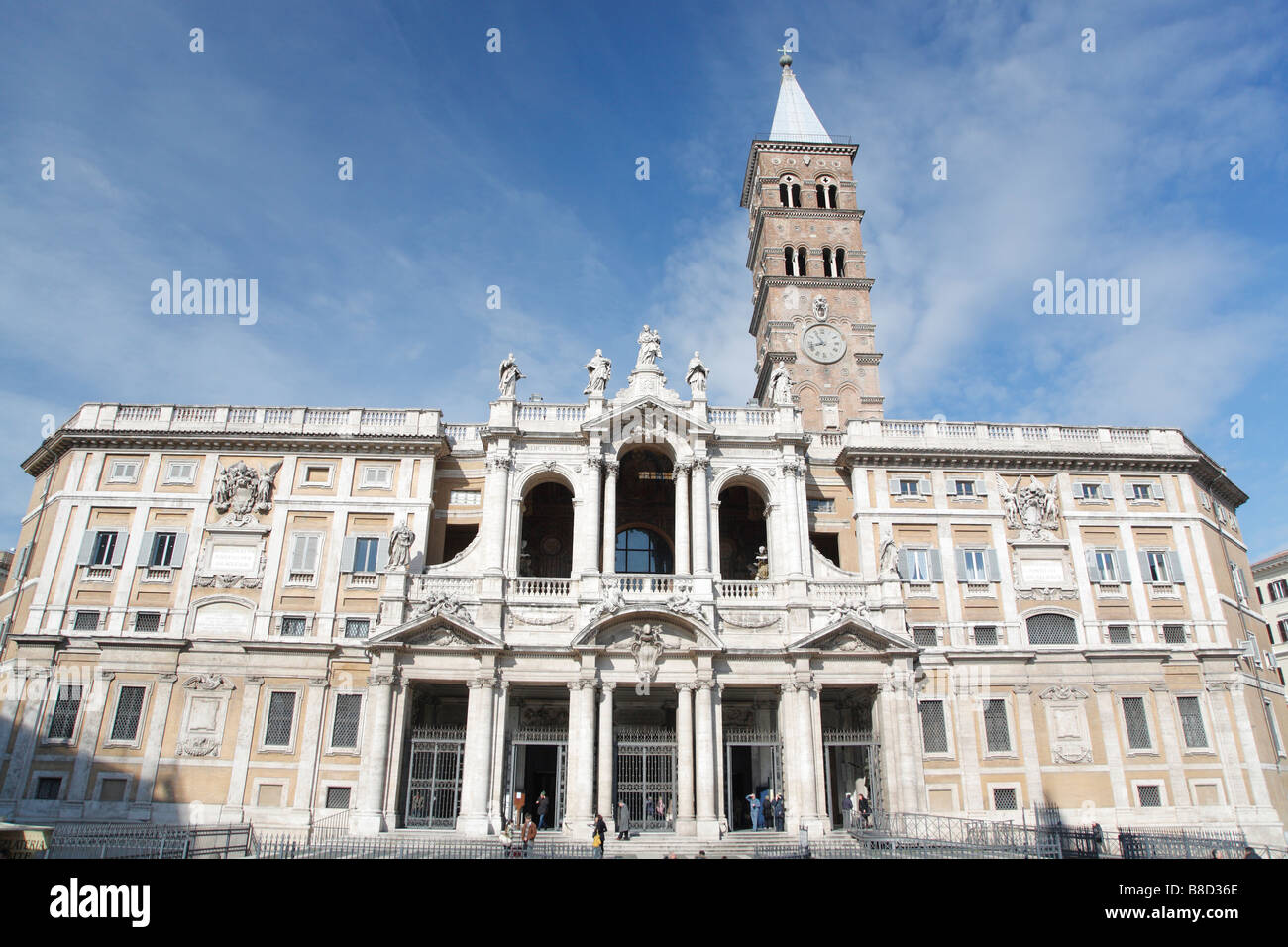 Santa Maria Maggiore Cathedral, Basilica, Rome, Italy Stock Photo - Alamy