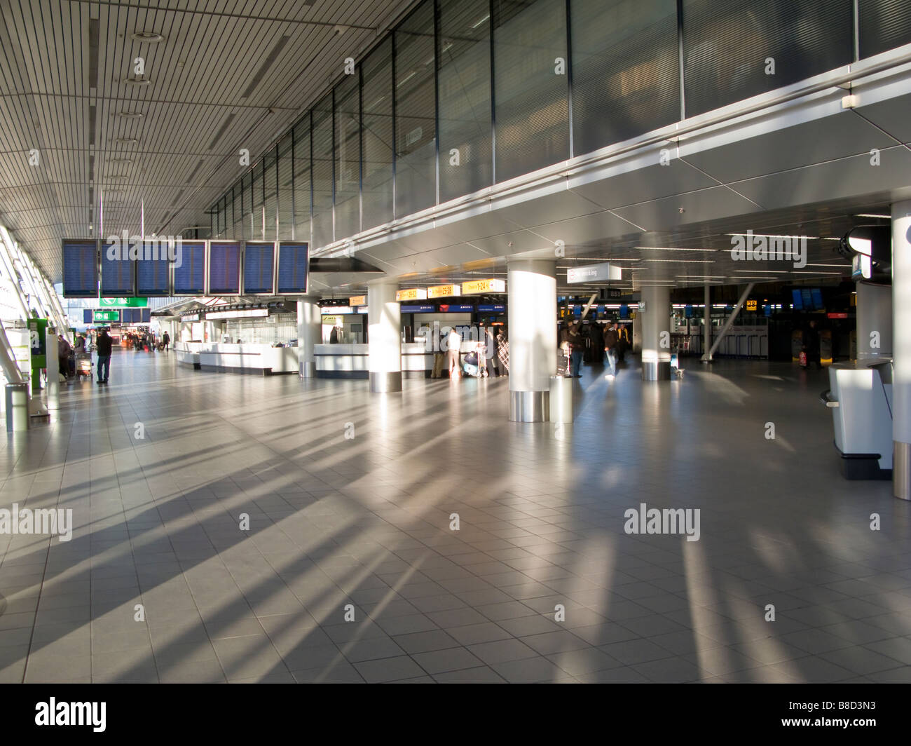 Schiphol airport airplane amsterdam netherlands hi-res stock ...