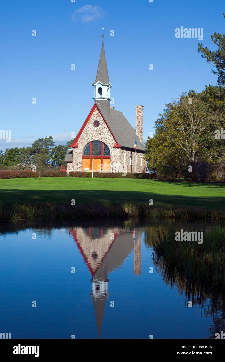 Acadian Church, Grand Pre, Nova Scotia Stock Photo - Alamy