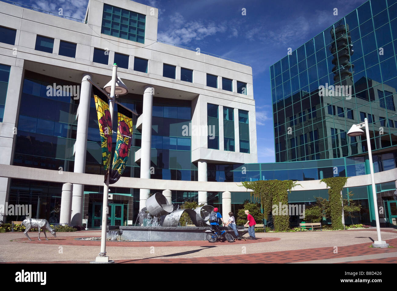 City Hall Main Street, Moncton, New Brunswick Stock Photo - Alamy