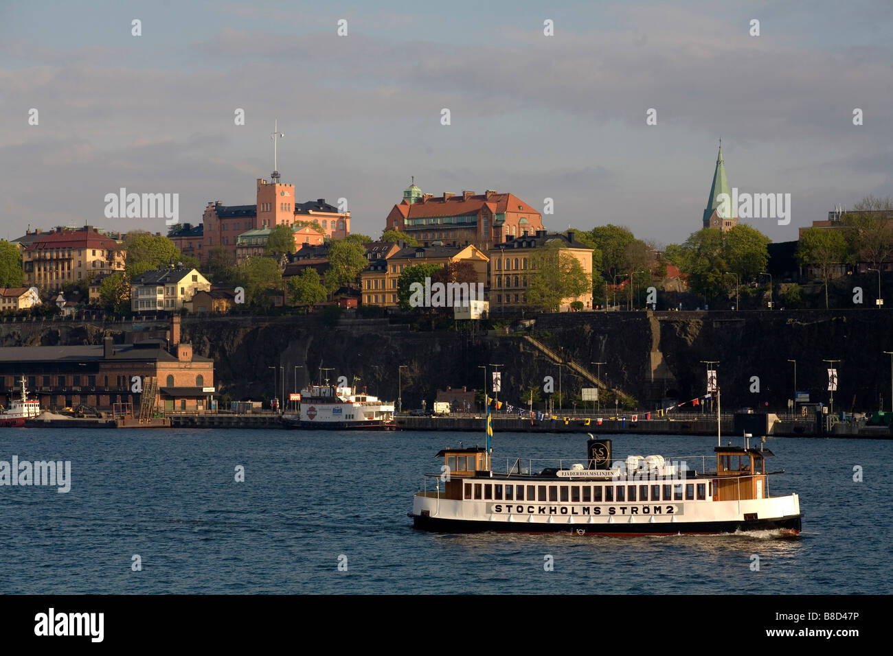 Port in Stockholm Sweden Stock Photo - Alamy
