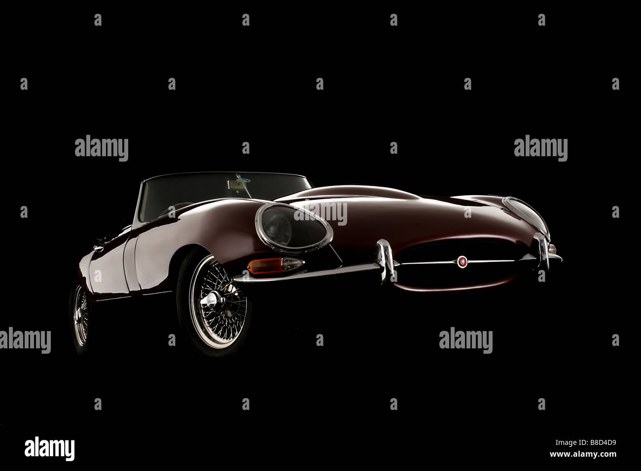 Red convertible car e type jaguar hi-res stock photography and images ...