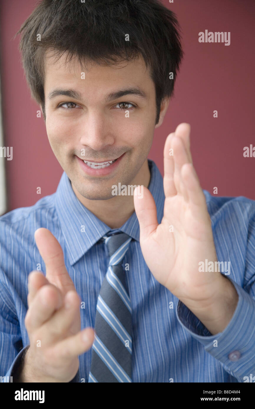 Action clapping hi-res stock photography and images - Alamy