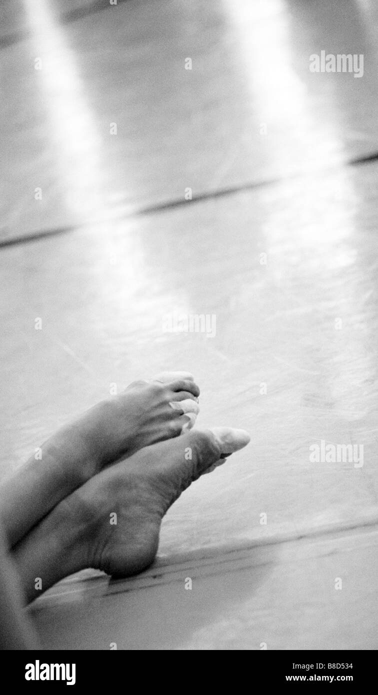 Feet style Black and White Stock Photos & Images - Alamy