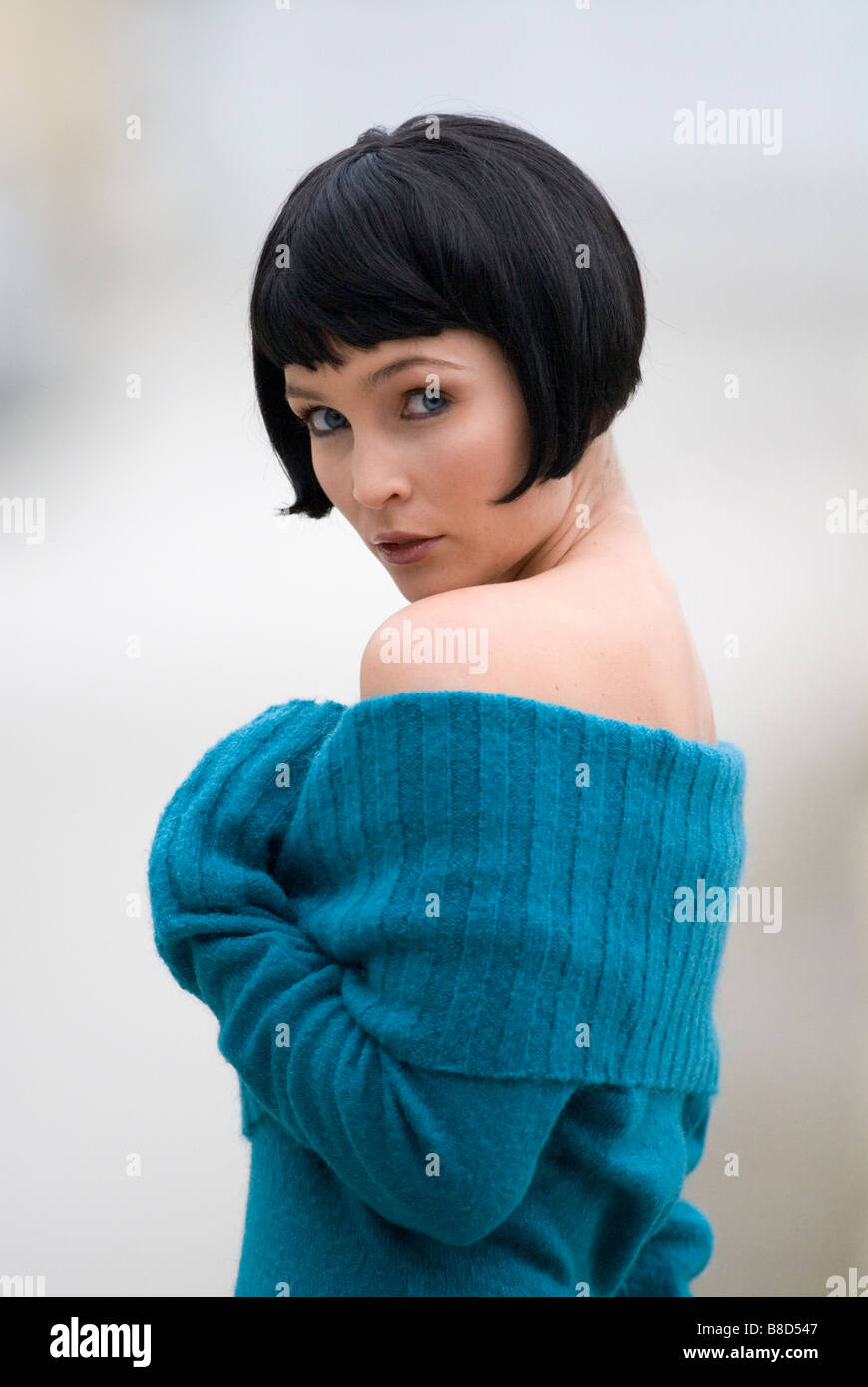 Sexy Over The Shoulder Pose