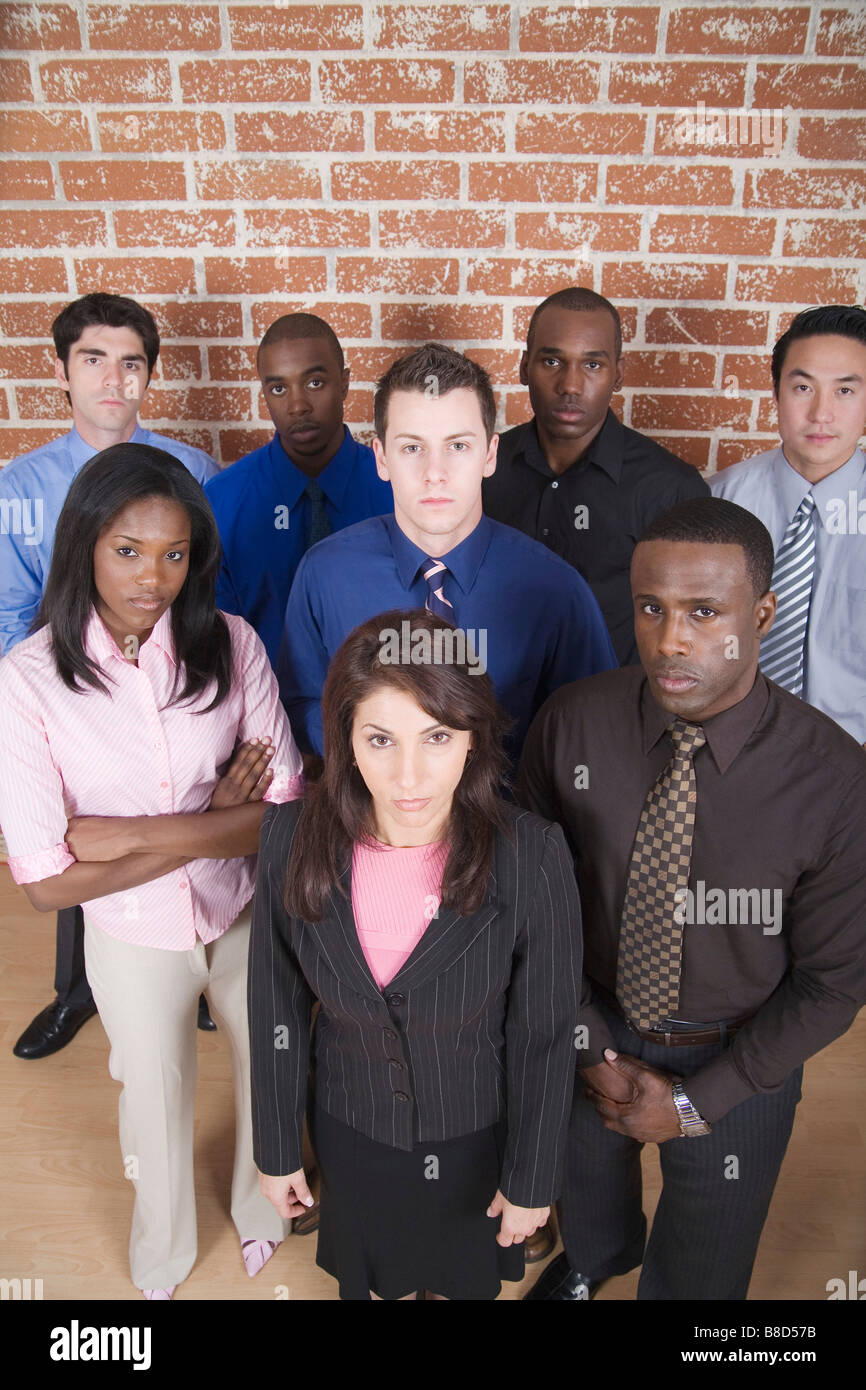 Multicultural Group Business People Stock Photo - Alamy