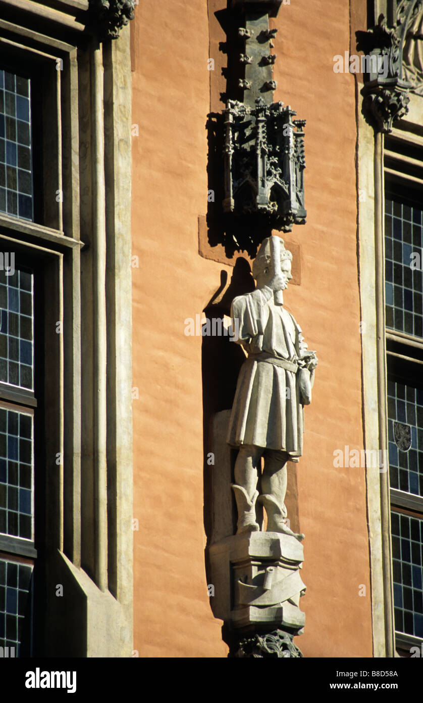 Statue, Old Townhall, Wroclaw, Poland Stock Photo - Alamy