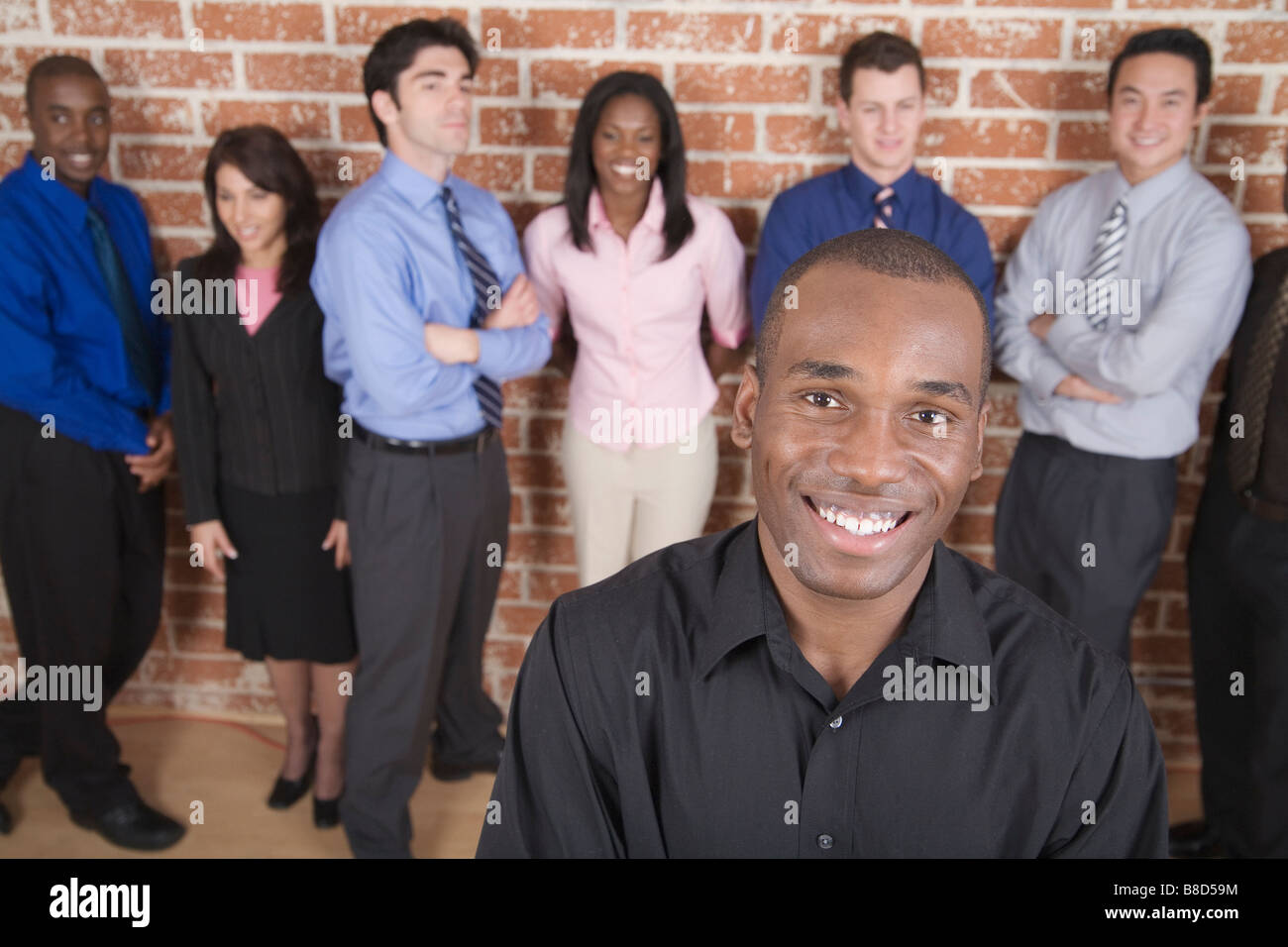 Multicultural Group Business People Stock Photo - Alamy