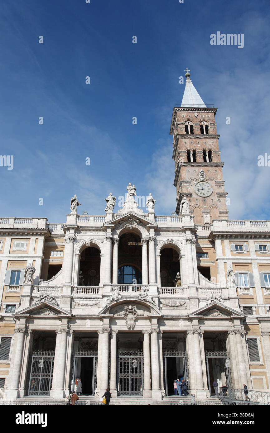 Santa Maria Maggiore Cathedral, Basilica, Rome, Italy Stock Photo - Alamy