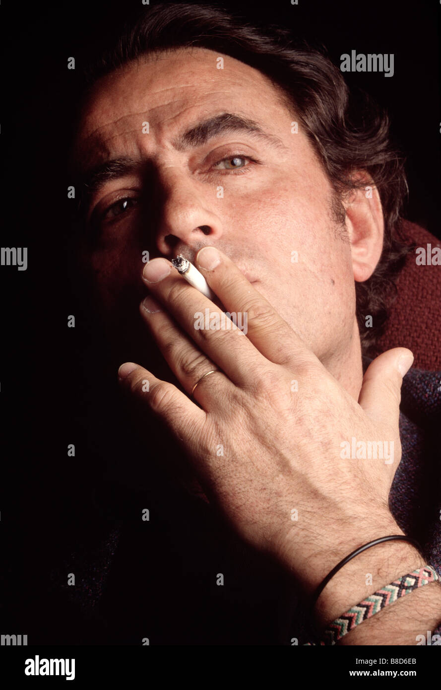 French Actor Richard Bohringer Stock Photo - Alamy