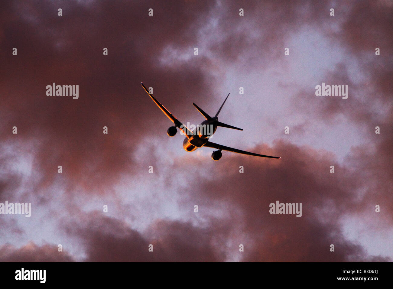 Plane Takeoff Light High Resolution Stock Photography and Images - Alamy