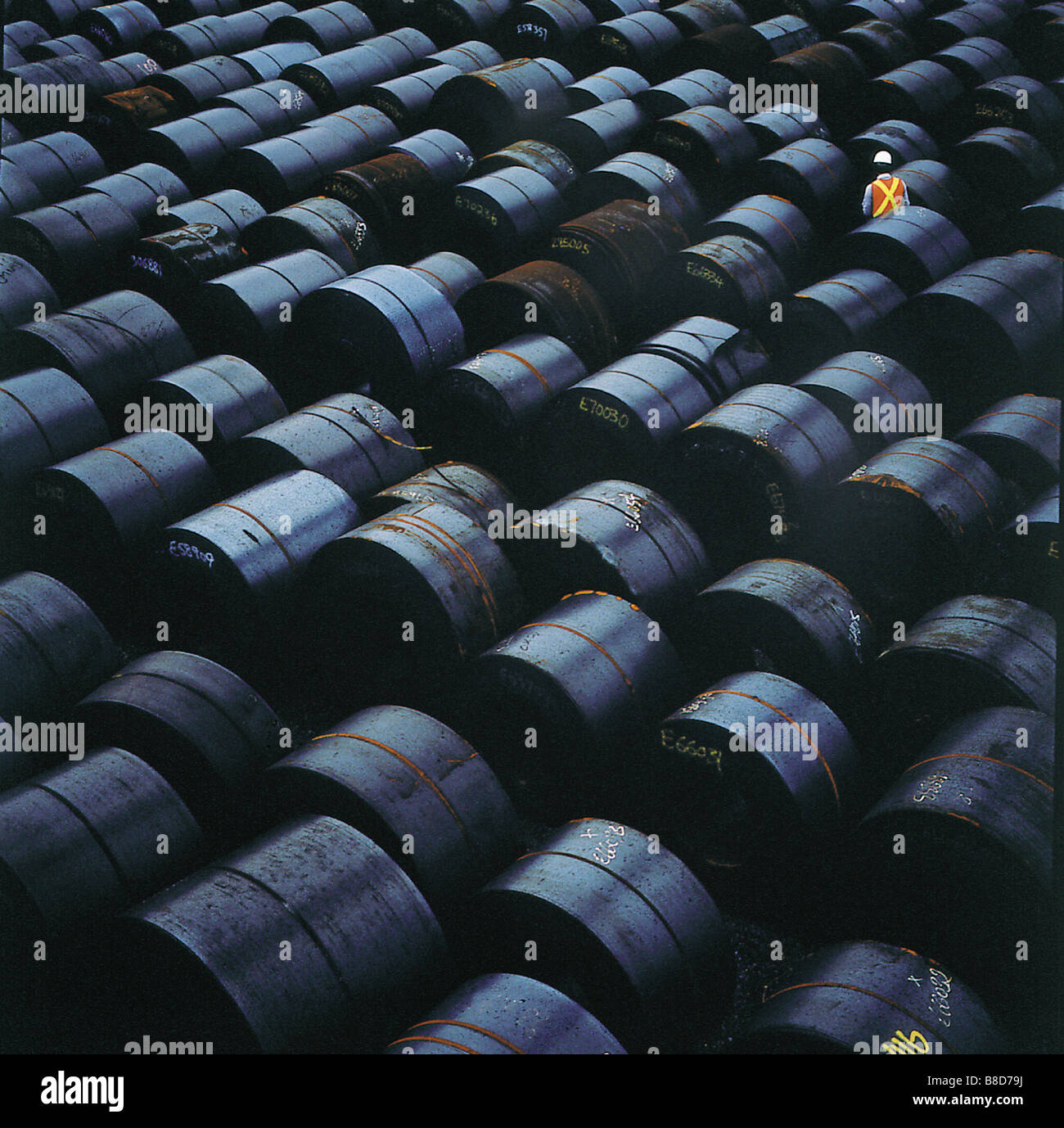 Dofasco Steel Mill Inventory, Hamilton Stock Photo - Alamy