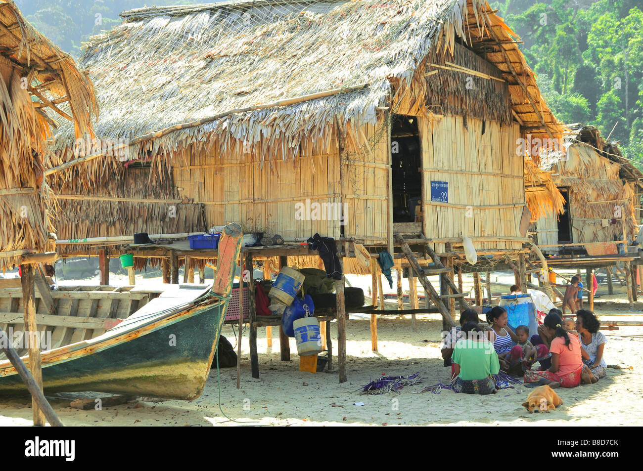 Moken hi-res stock photography and images - Alamy