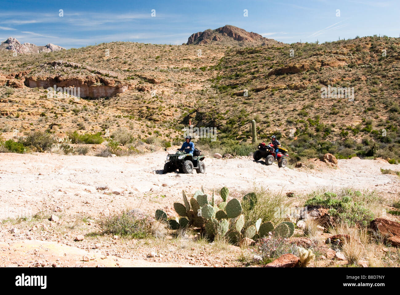 Desert trail riding off road hi-res stock photography and images - Alamy