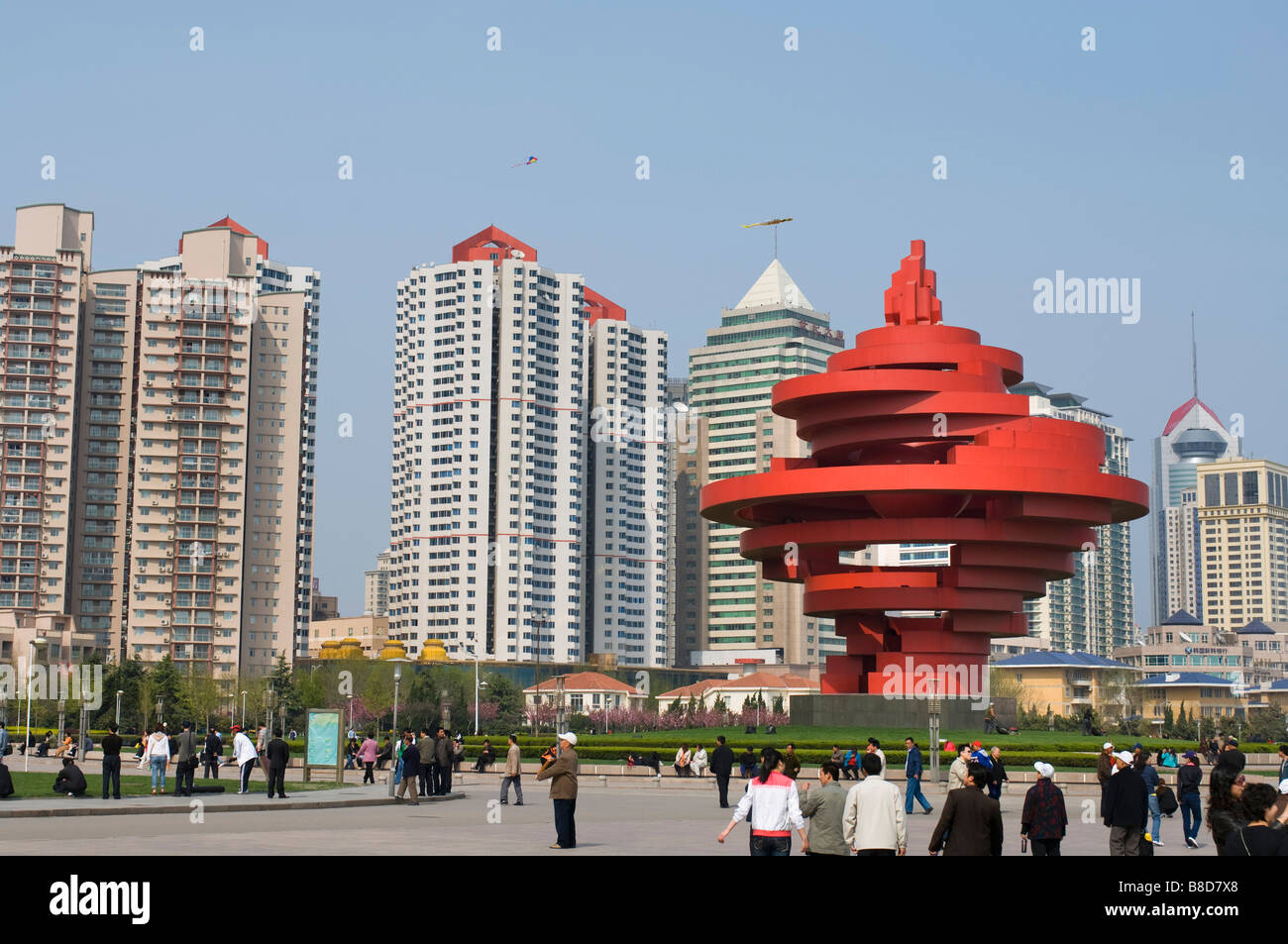 Newly developed park in hi-res stock photography and images - Alamy