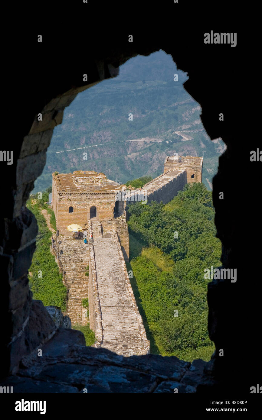 One 35 Watchtowers that comprise Simatai Great Wall section Great Wall ...