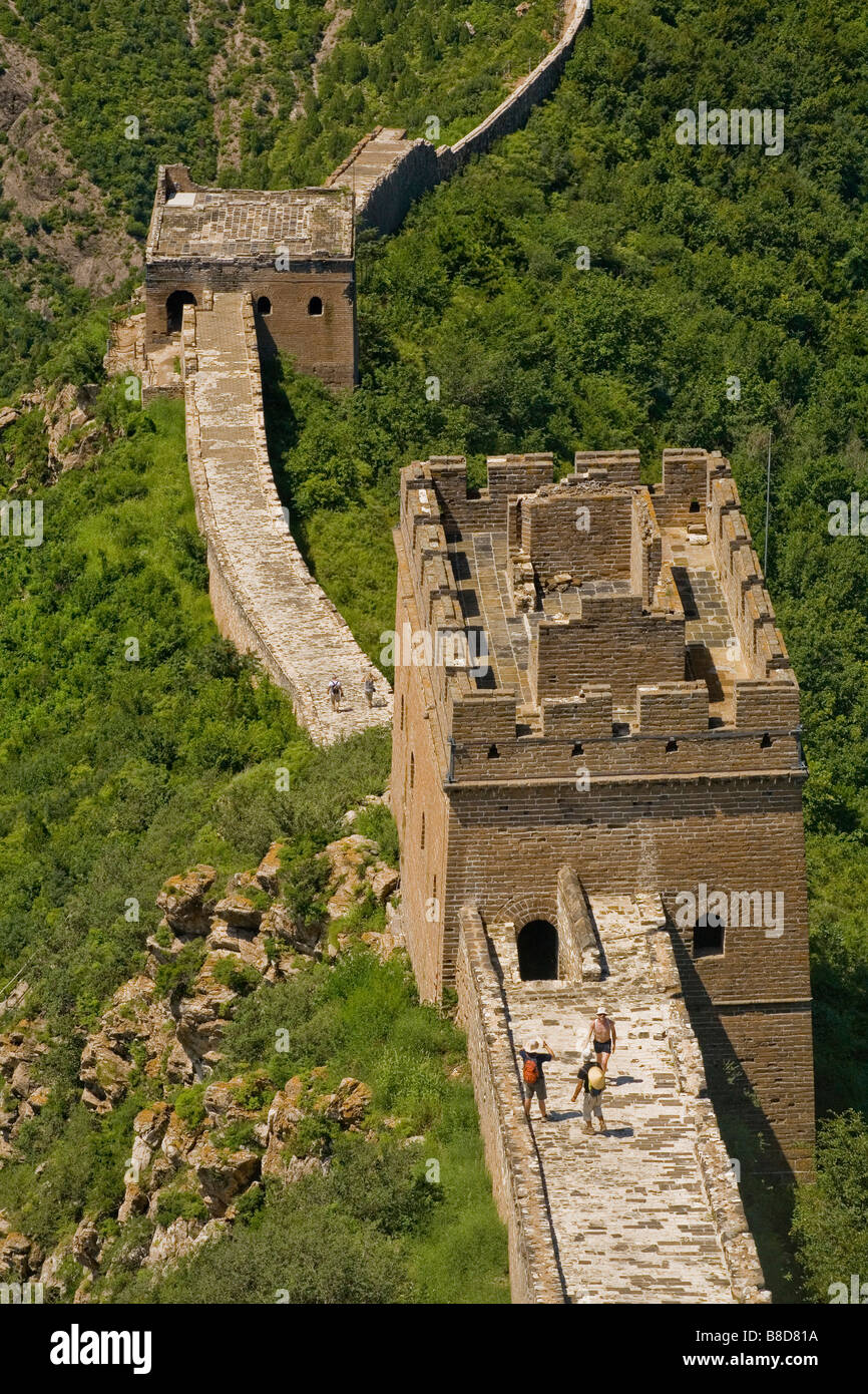 One 35 Watch Towers that comprise Simatai Great Wall 5 4 km long ...
