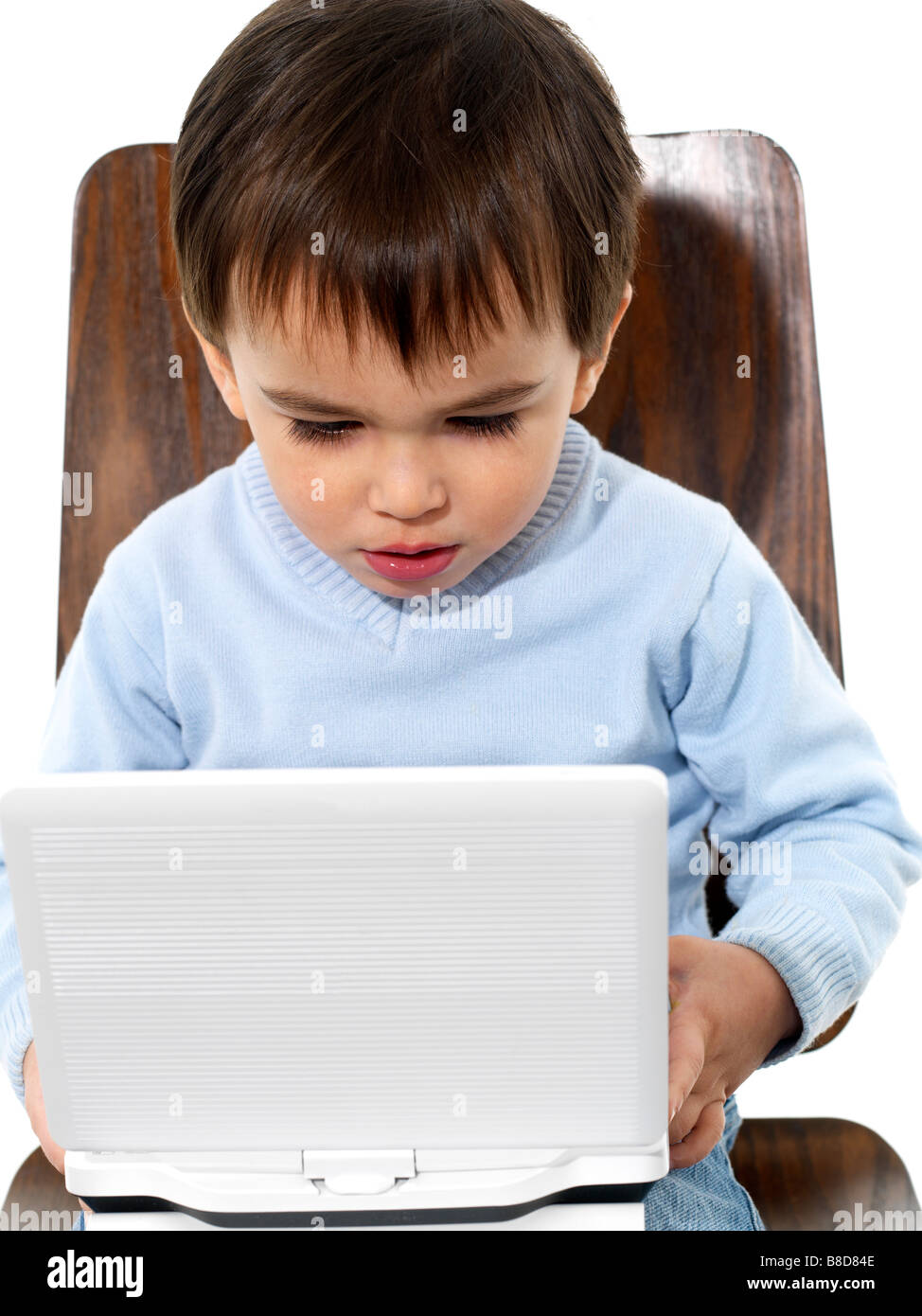 Boy watching portable dvd player hi-res stock photography and images ...