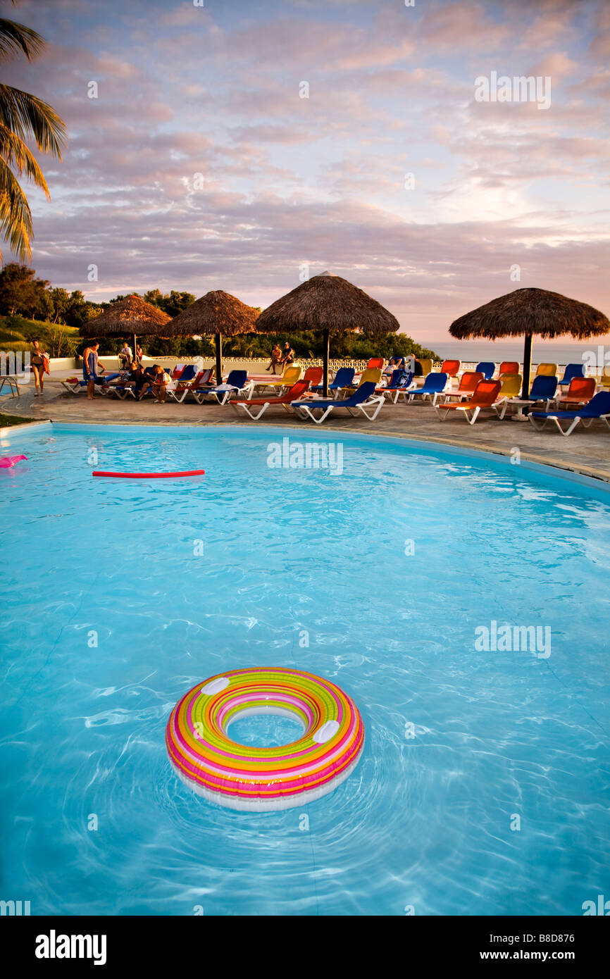 Swimming pool Resort, Santiago De Cuba, Cuba Stock Photo - Alamy