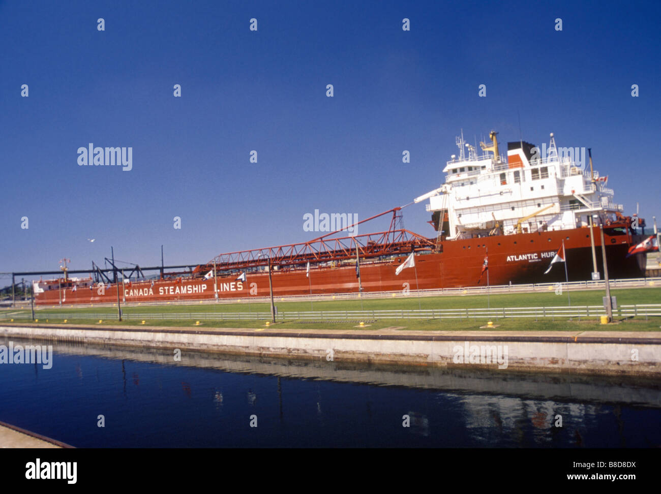 Tanker, Sault St Marie, Michigan Stock Photo - Alamy