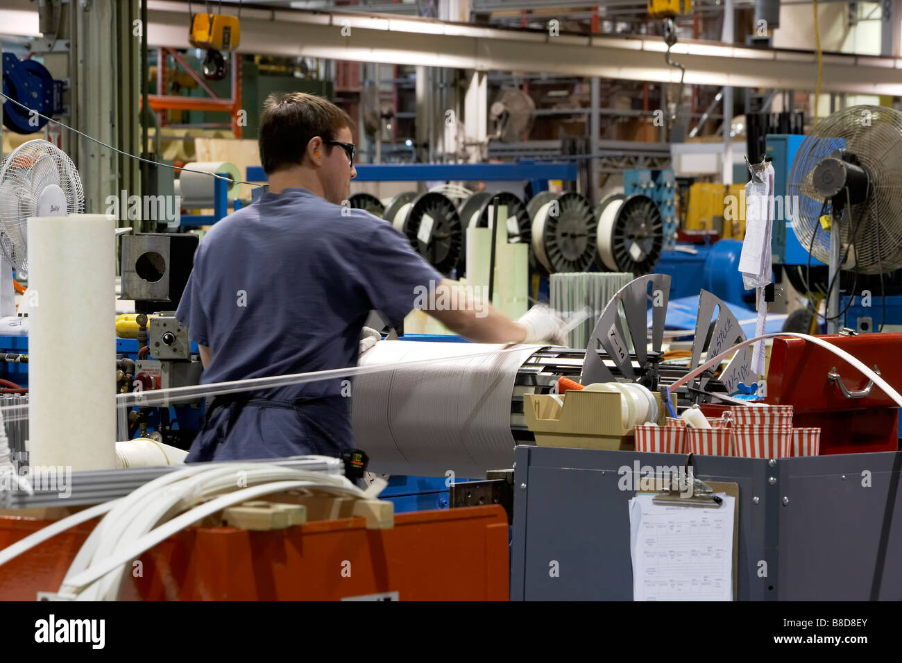 Worker Building Transformer Factory, Guelph,Ontario Stock Photo - Alamy